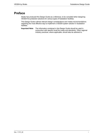 Substations vesda | PDF