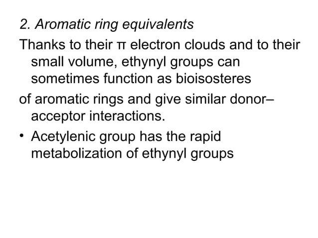 Effect of substituents and functions on drug structure activity ...