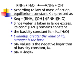 substituents effects on the bacicities of amines.ppt