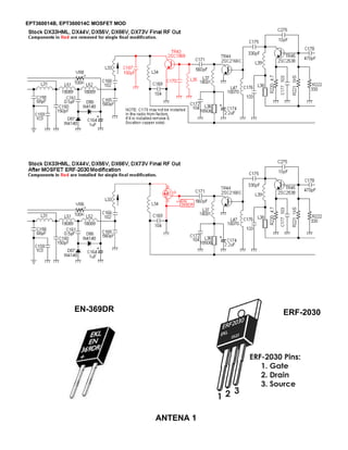 Substituição ( 2sc1969 por erf 2030 ) na placa ept3600 | PDF