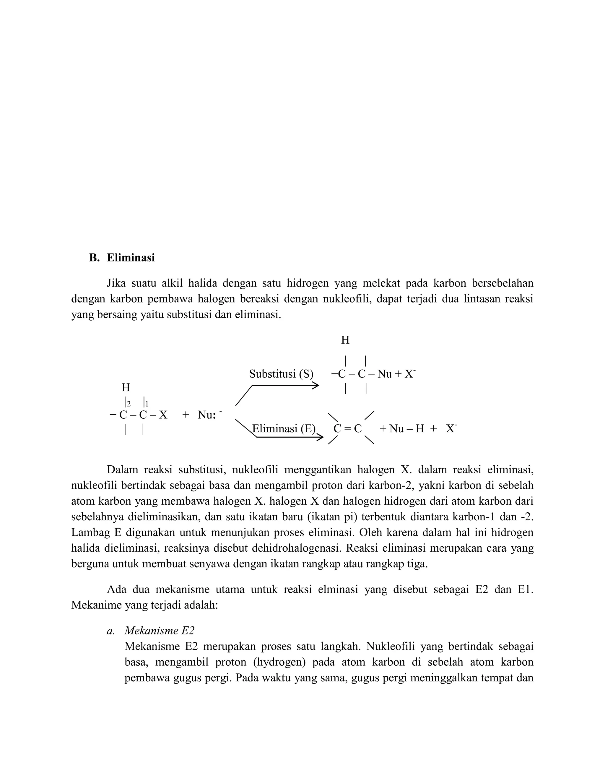 Substitusi, eliminasi, adisi | DOCX