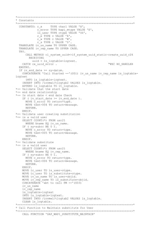 Substitute creation | PDF