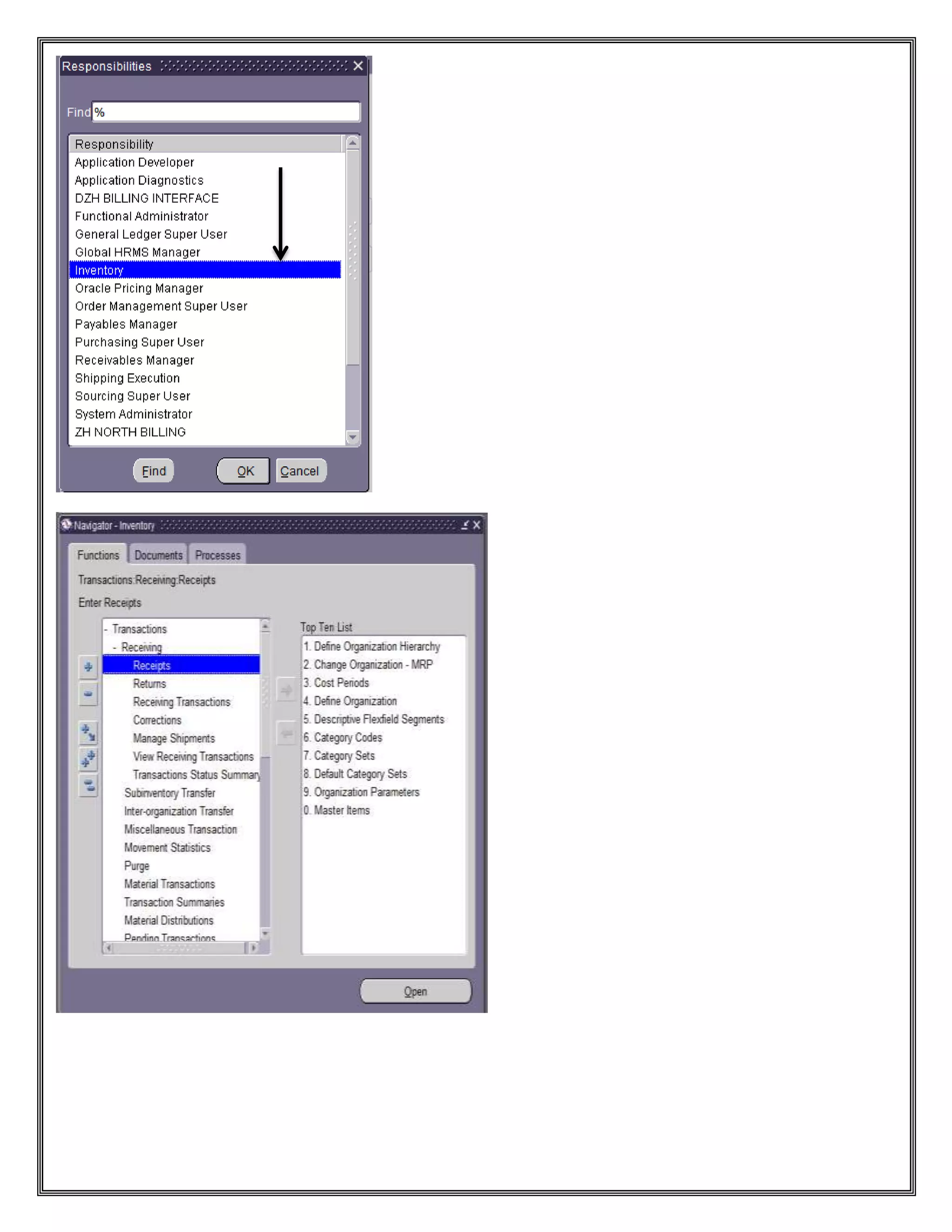 Substitute Receipt (Oracle-Purchasing R12.2.0) | DOCX