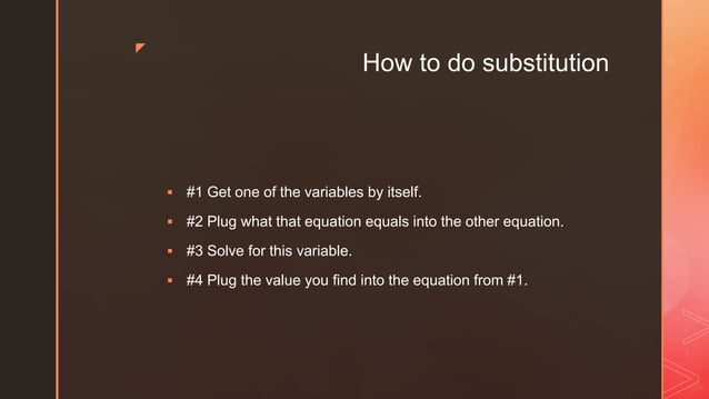 Substitution | PPTX | Physics | Science