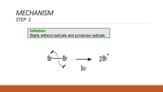 Substitution elimination reaction in cyclohexyl system | PPTX