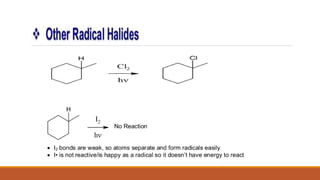 Substitution elimination reaction in cyclohexyl system | PPTX