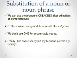 Substitution and Ellipsis | PPTX