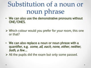 Substitution and Ellipsis | PPTX