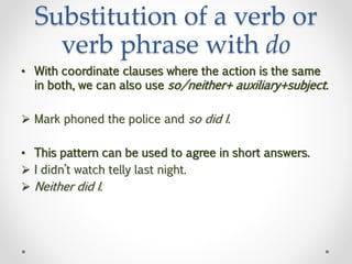 Substitution and Ellipsis | PPTX