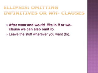 Substitution and ellipsis | PPTX