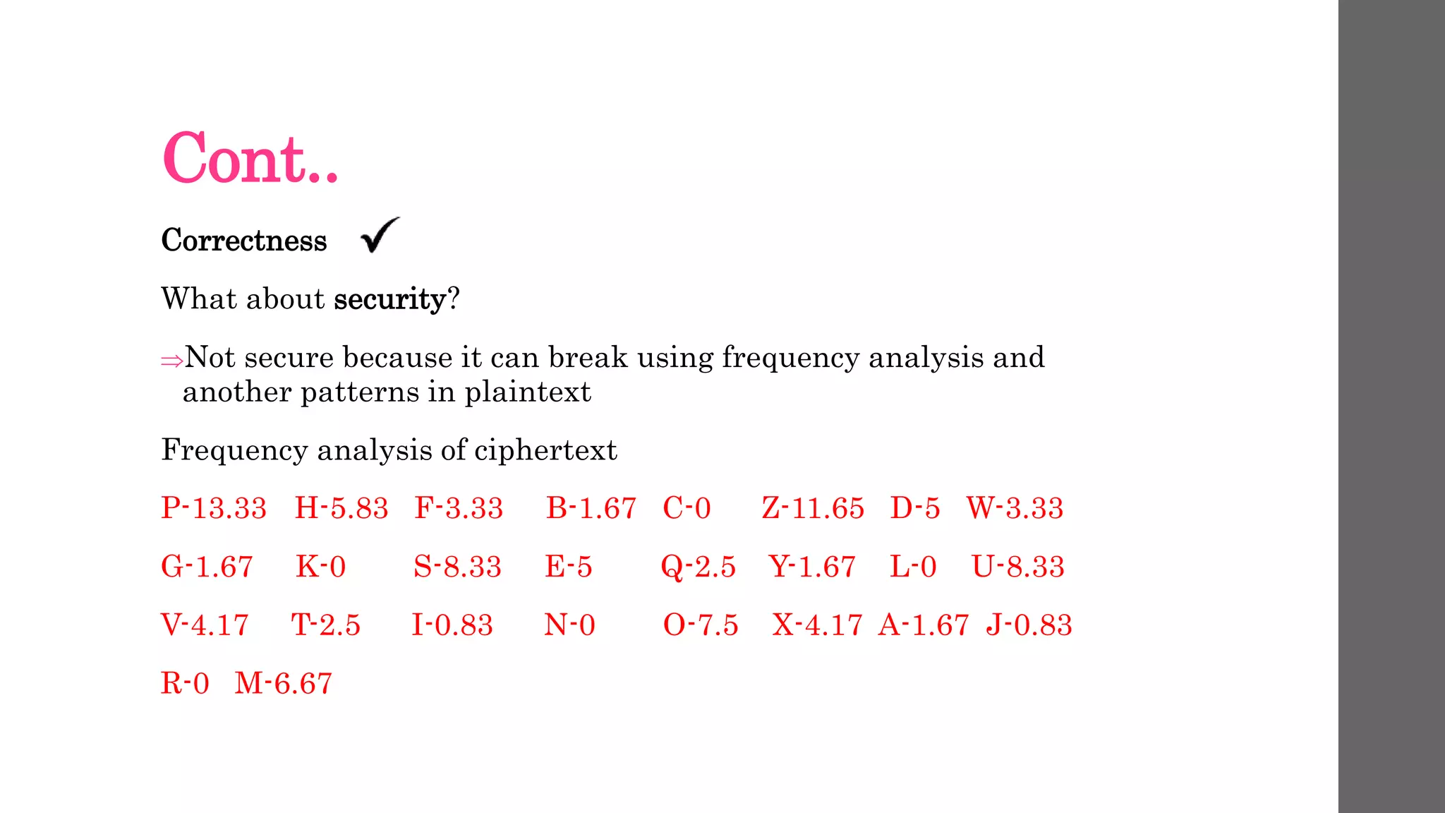Substitution cipher and Its Cryptanalysis | PPTX
