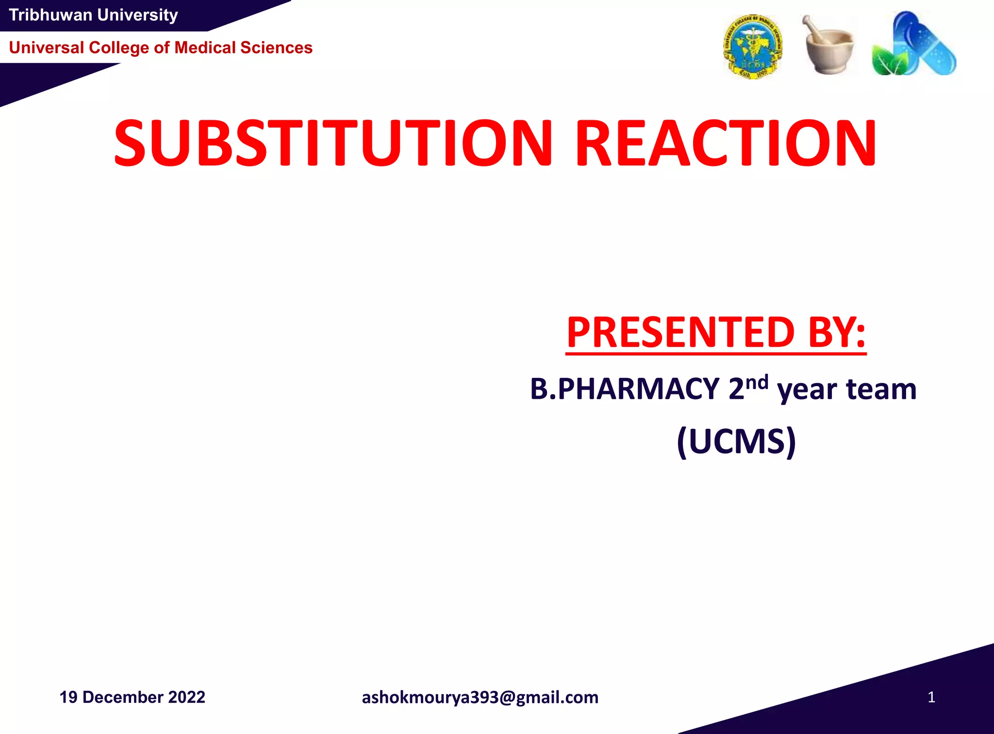 substitution reaction ppt.ppt