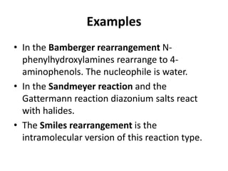 Substitution reactions | PPTX | Chemistry | Science