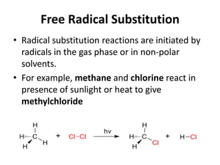 Substitution reactions | PPTX