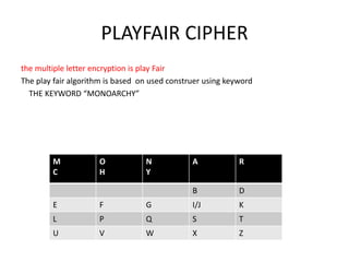 Substitution techniques | PPTX