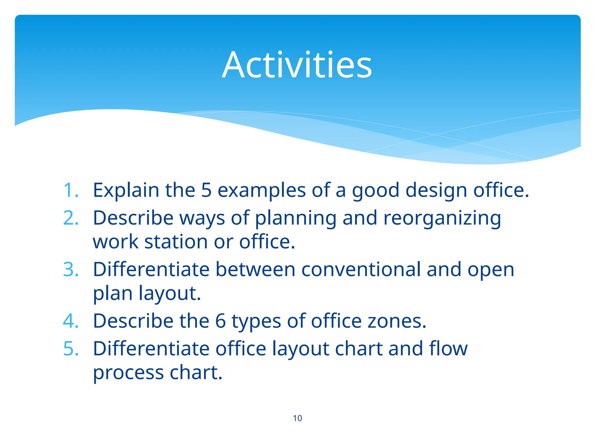 sub strand 1 lesson two.pptx office & equipment | PPTX