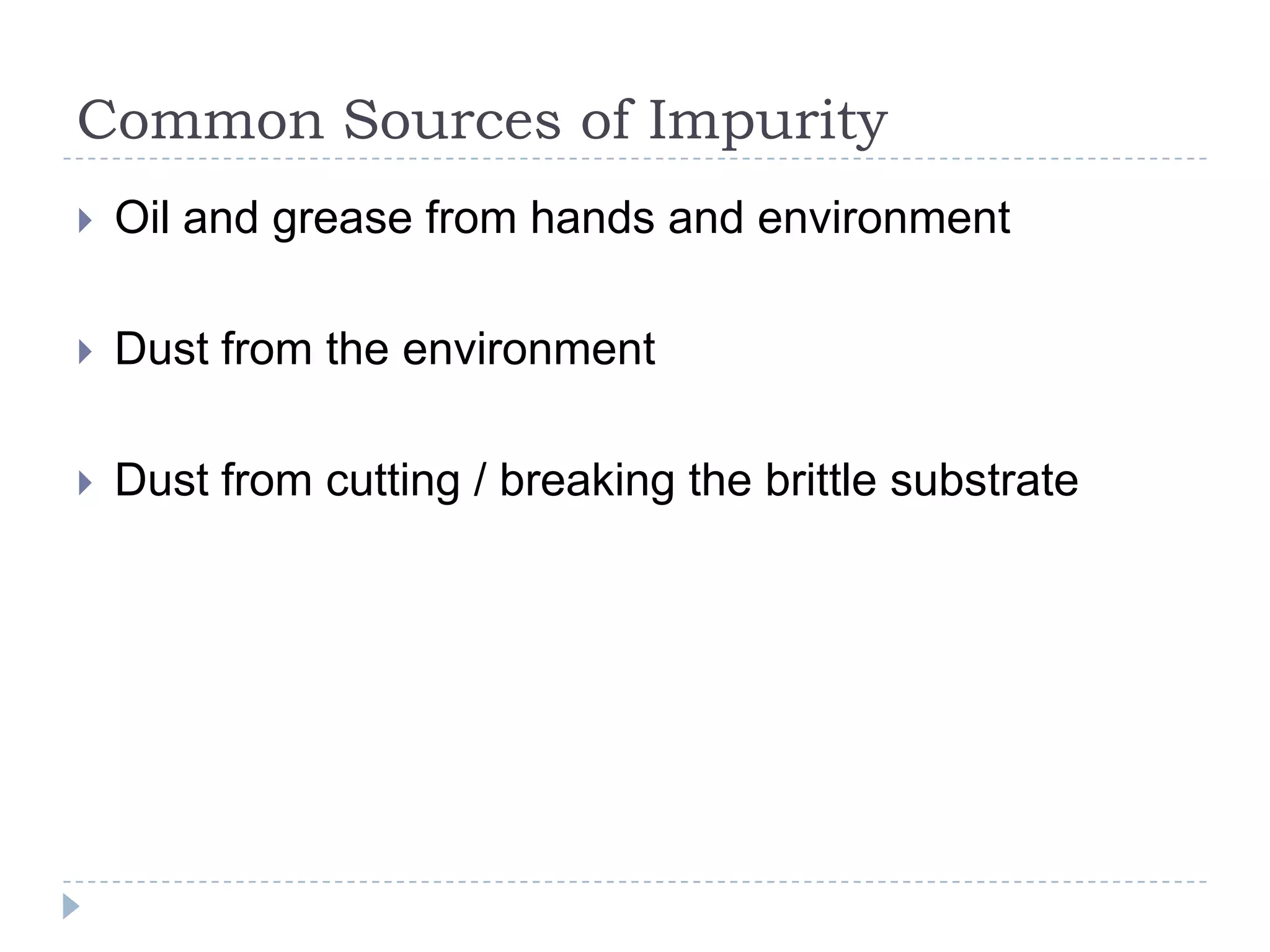 Substrate Cleaning | PDF