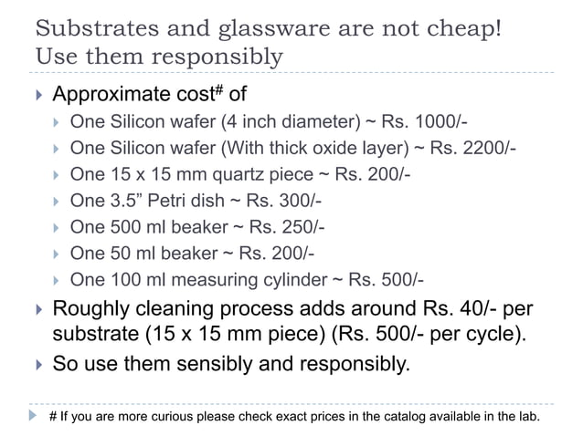 Substrate Cleaning | PDF