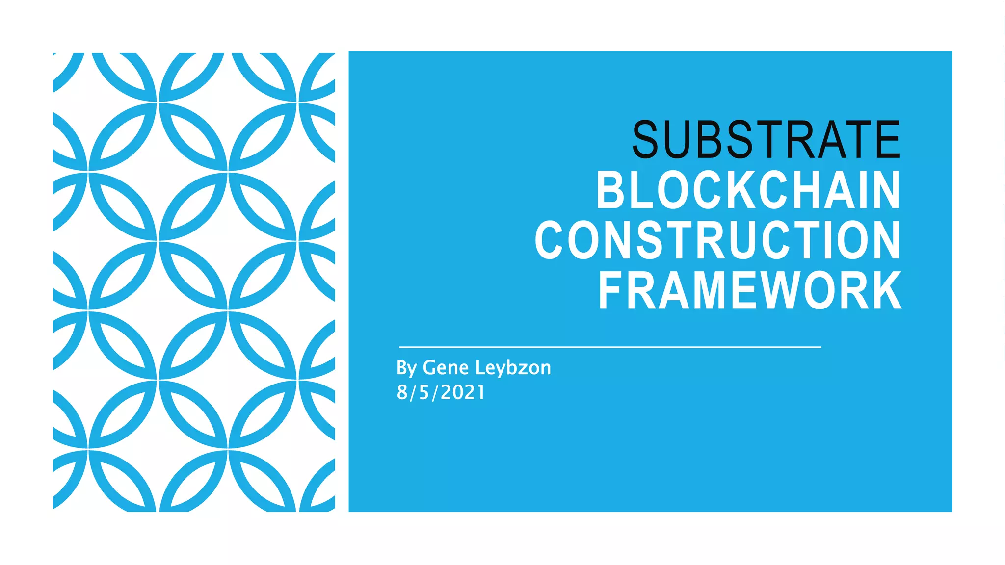 Substrate Framework | PPT