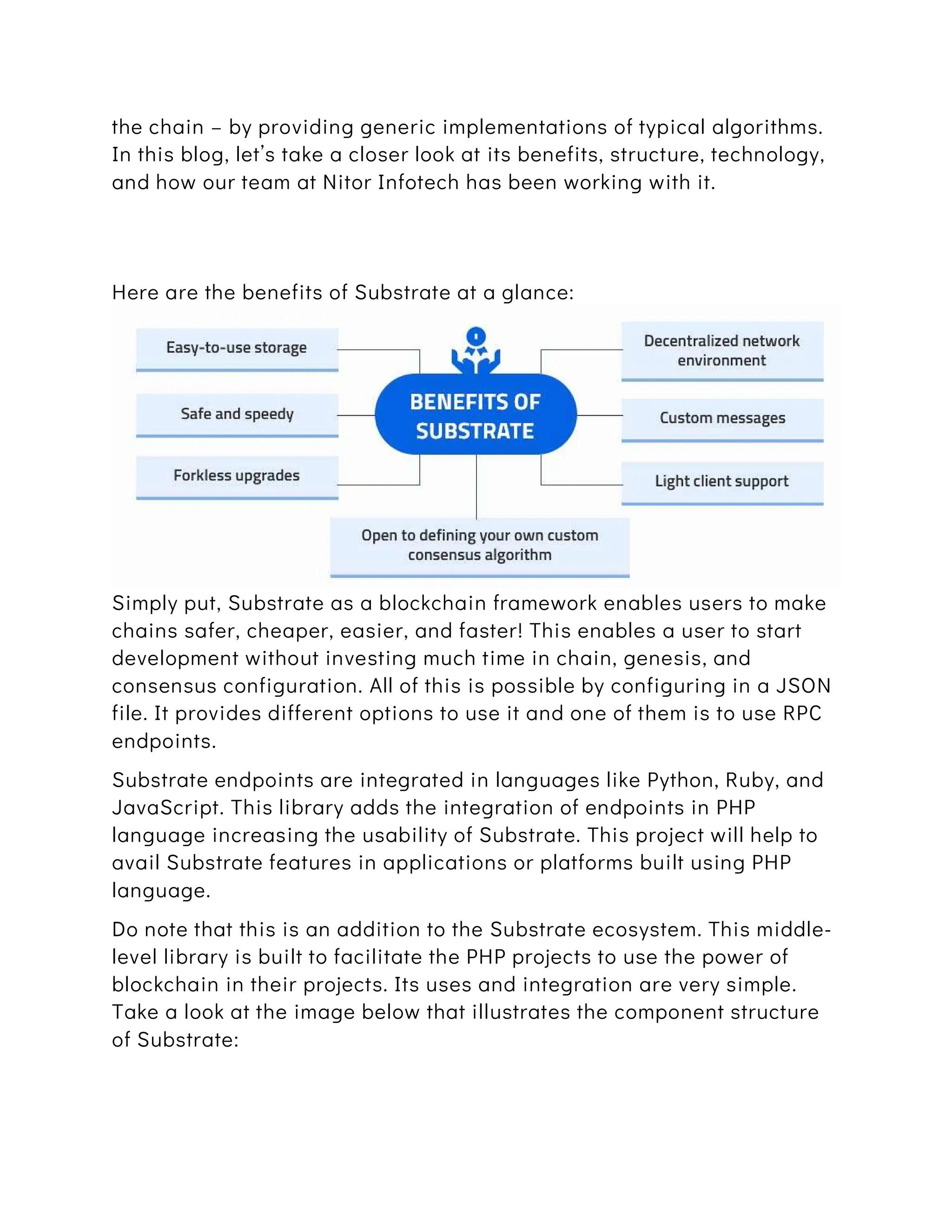 Substrate A Framework To Efficiently Build Blockchains Pdf Web