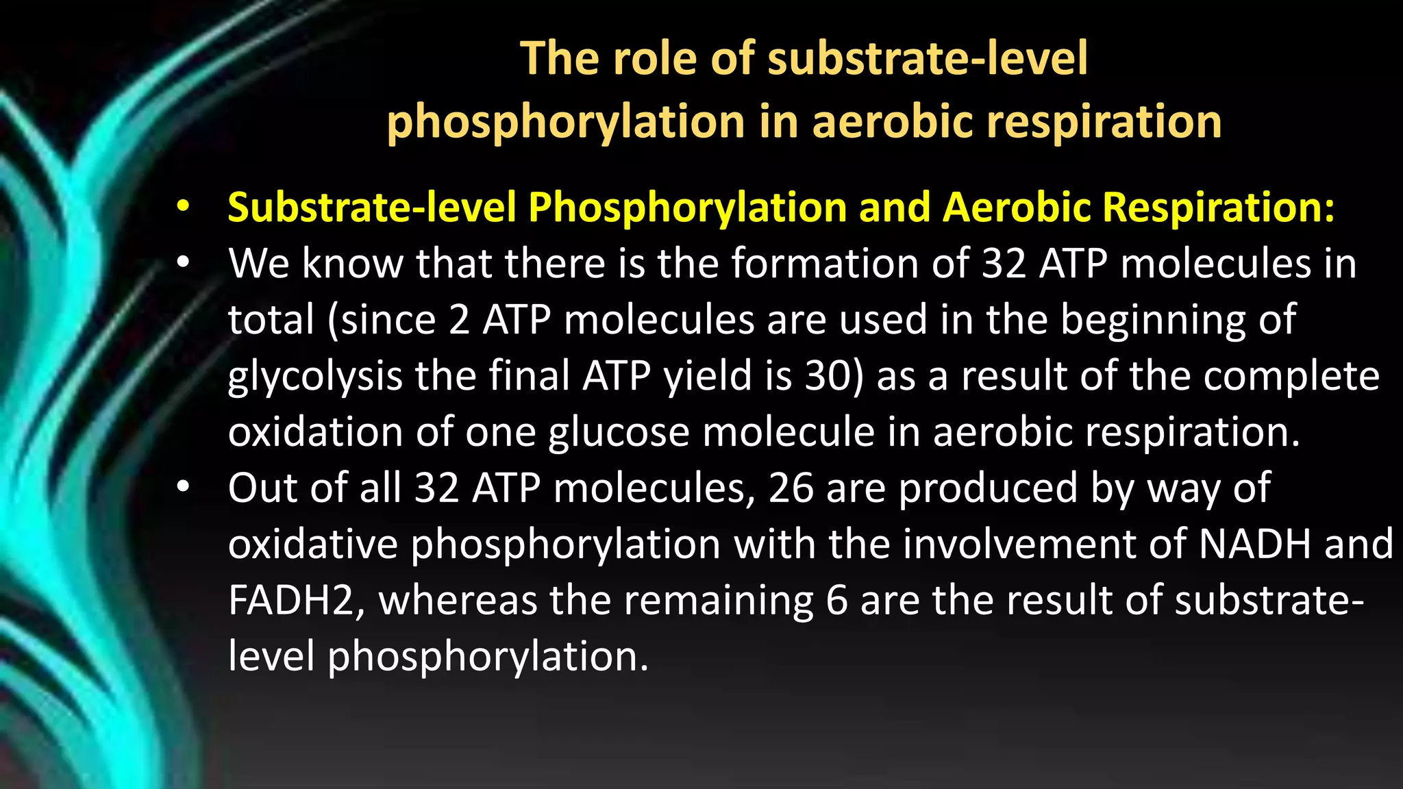 Substrate level phosphorylation and it's mechanism || Biochemistry || B ...