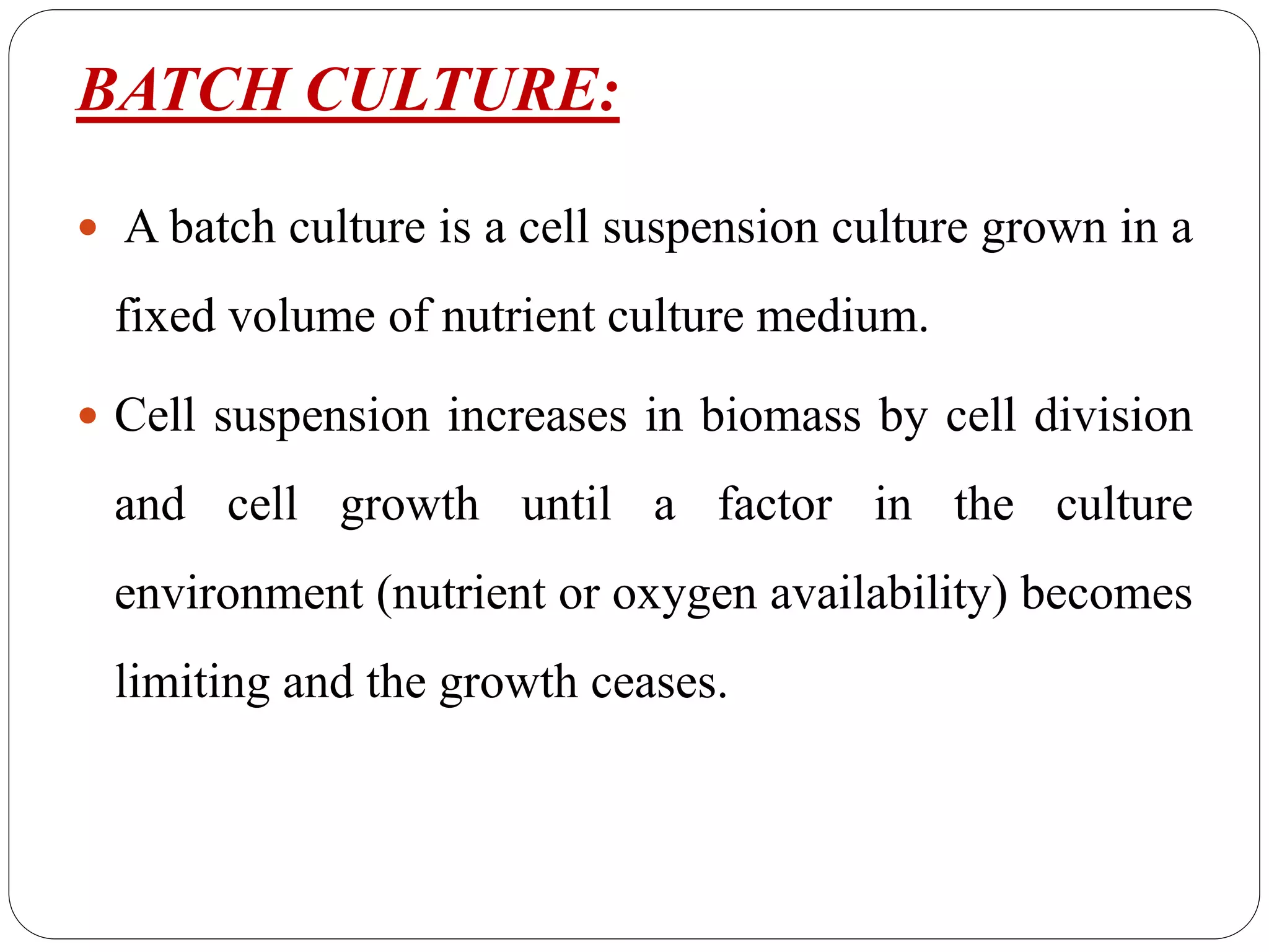 Substrates for animal cellculture | PPTX