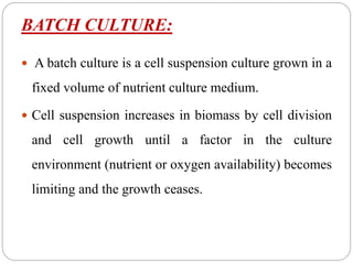 Substrates for animal cellculture | PPTX