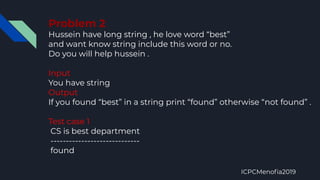 substring & subSquence & find problem solving | PPT