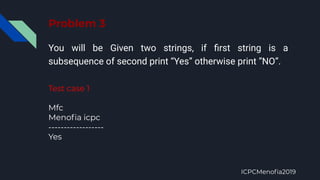 substring & subSquence & find problem solving | PPT