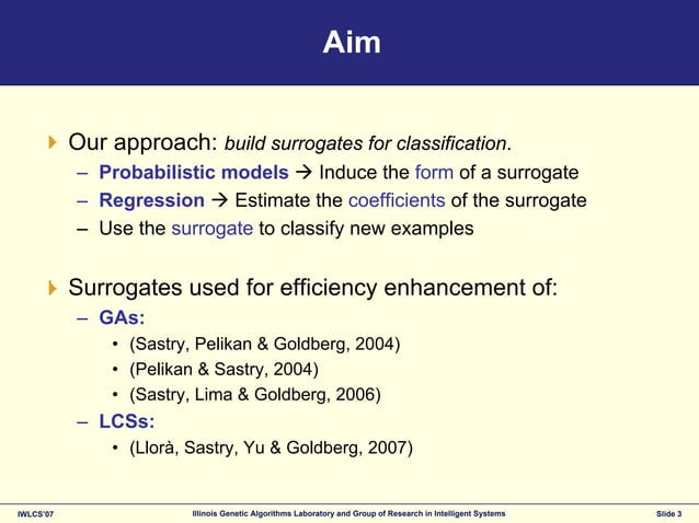 Substructrual Surrogates For Learning Decomposable Classification Problems Implementation And