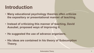 Subsumption-Theory-2.pptx