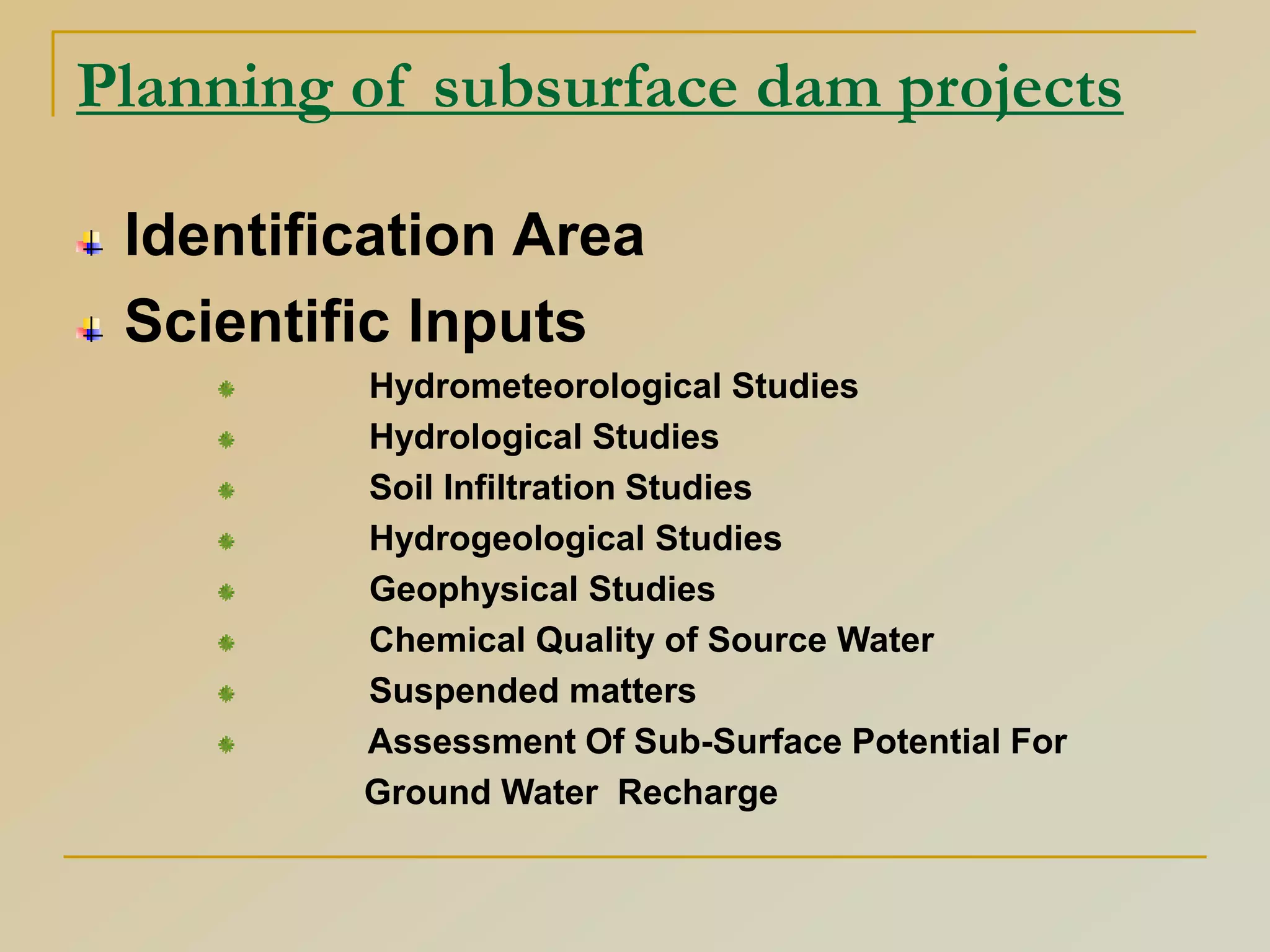 Subsurface dam (Final).ppt