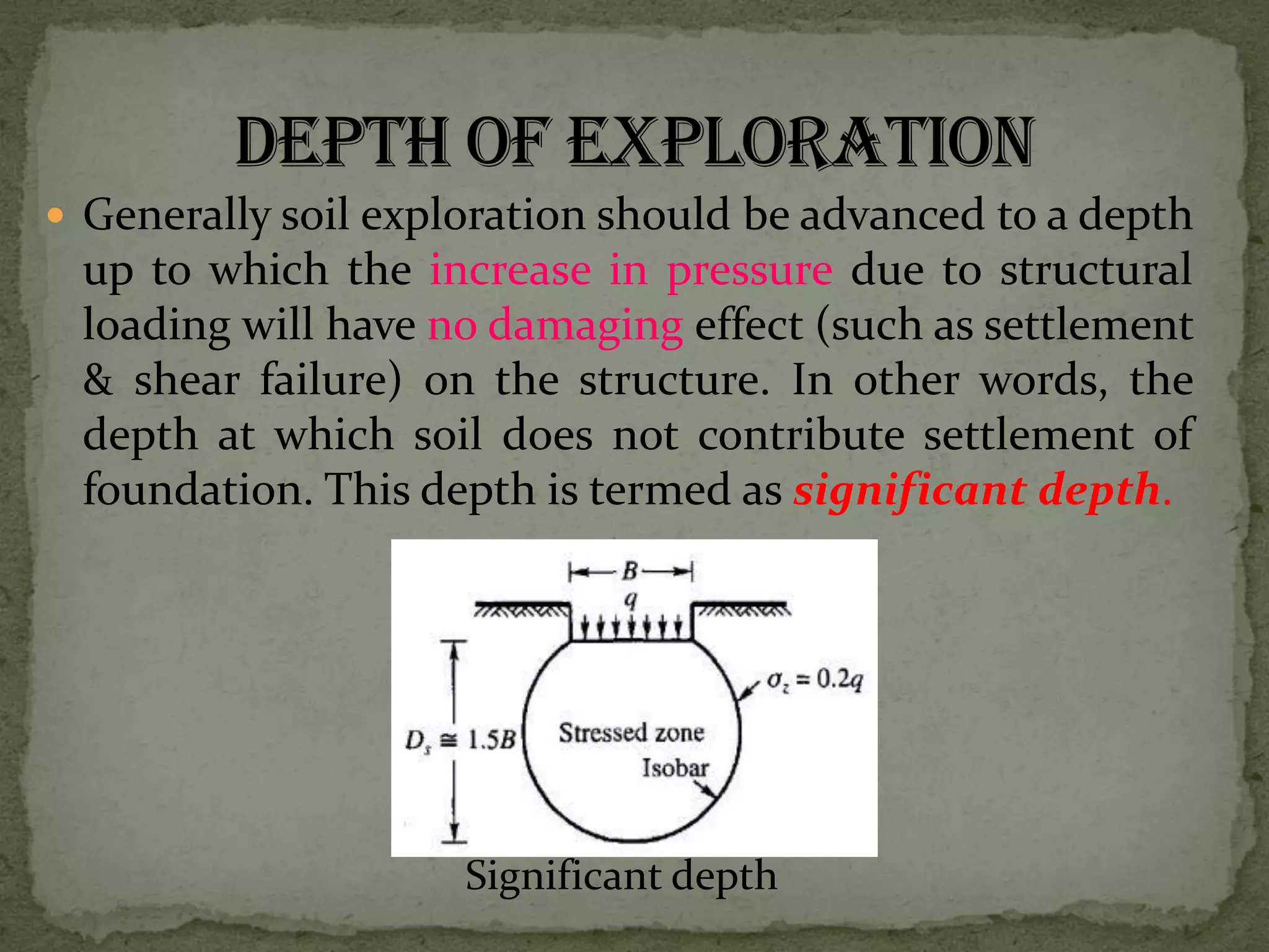 Subsurface exploration | PDF