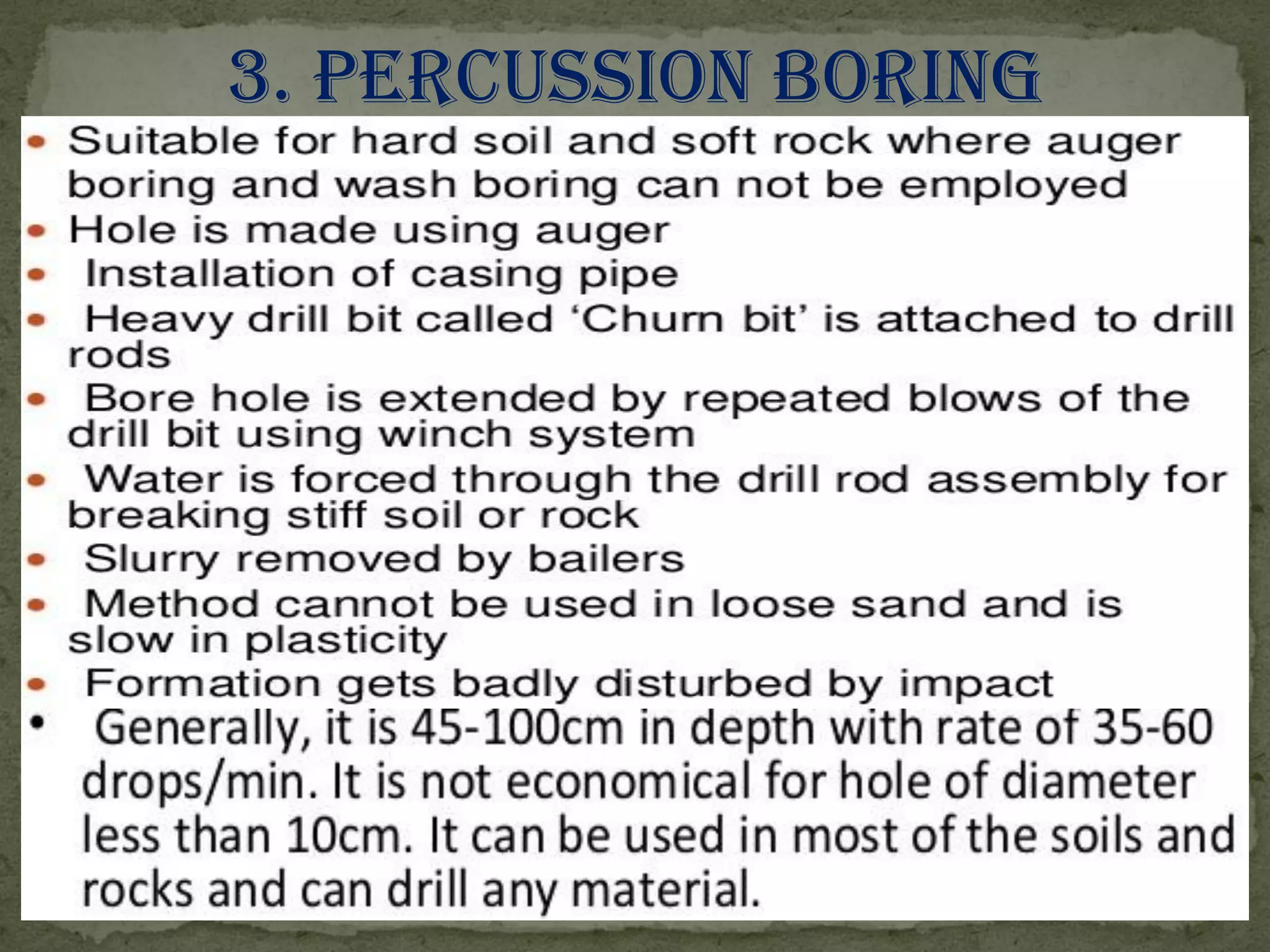 Subsurface exploration | PDF