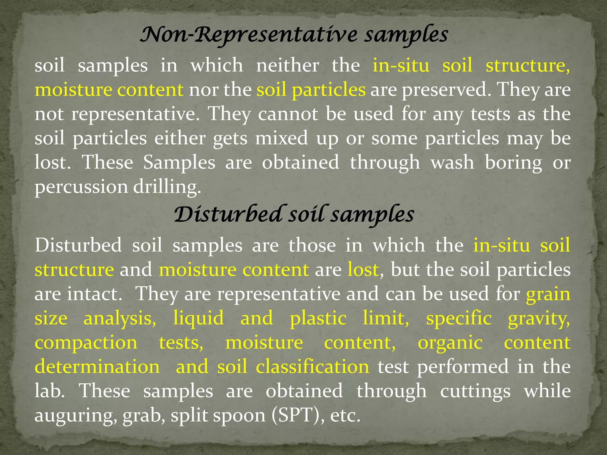 Subsurface exploration | PDF