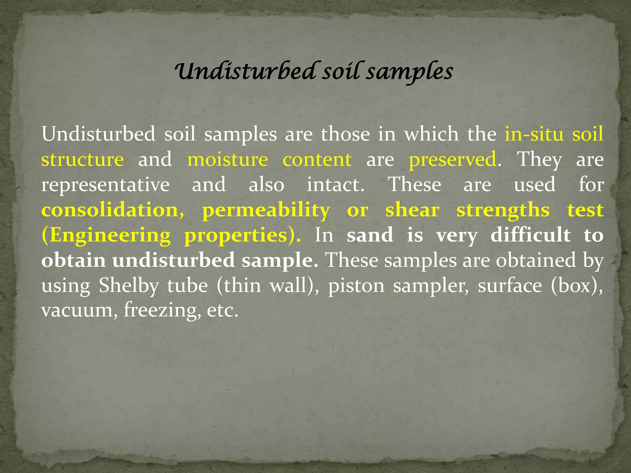 Subsurface exploration | PDF
