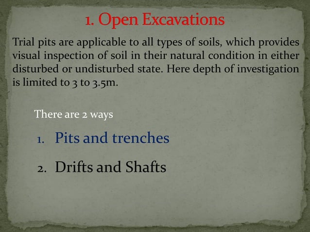 Subsurface exploration | PDF | Developmental Sites | Real Estate