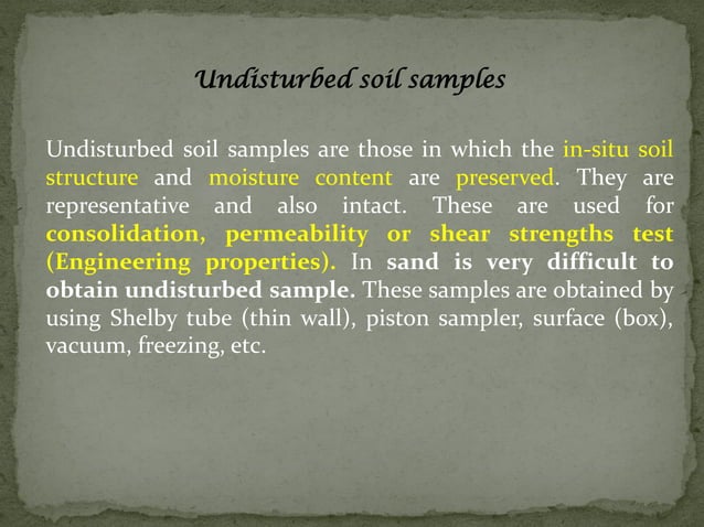 Subsurface exploration | PDF | Developmental Sites | Real Estate
