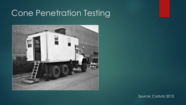 Subsurface Exploration Methods in Geotechnical Engineering | PPT