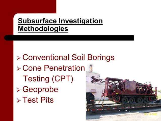 Subsurface Investigation and Geotechnical Evaluation | PDF