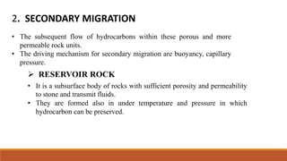 Subsurface Petroleum System.pptx | Chemistry | Science
