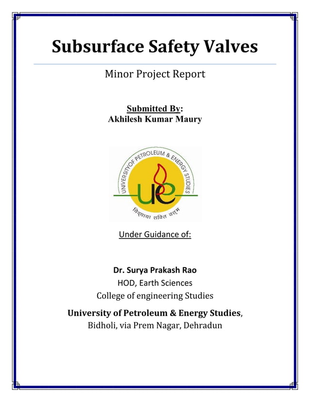 Subsurface safety valves | PDF | Scuba Diving | Extreme Sports