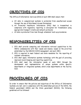 Sub systems of information system - MIS | DOCX