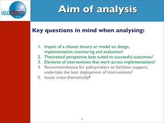 Ruth Mourik IEA DSM Task 24 workshop Subtask I preliminary analysis | PDF