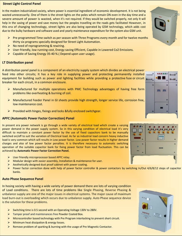 Subtech profile | PDF