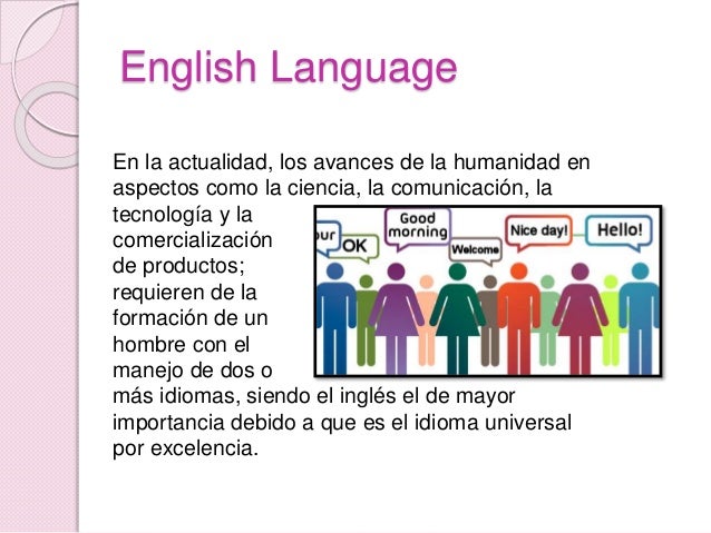 Importancia del idioma Inglés