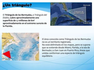 TRIANGULO DE LAS BERMUDAS | PPTX