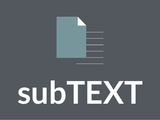 Subtext 