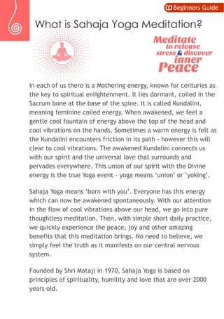 The Subtle System - Sahaja Yoga - Beginner's Guide | PDF