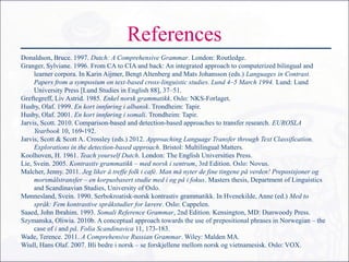 Subtle patterns of learner language: 13 topics for further research | PPT